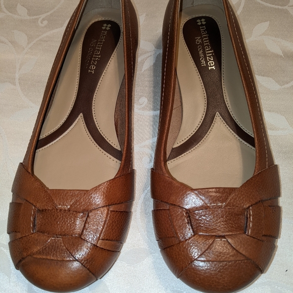 Naturalizer | Shoes | Naturalizer New Maude Leather Ballet Flats | Poshmark